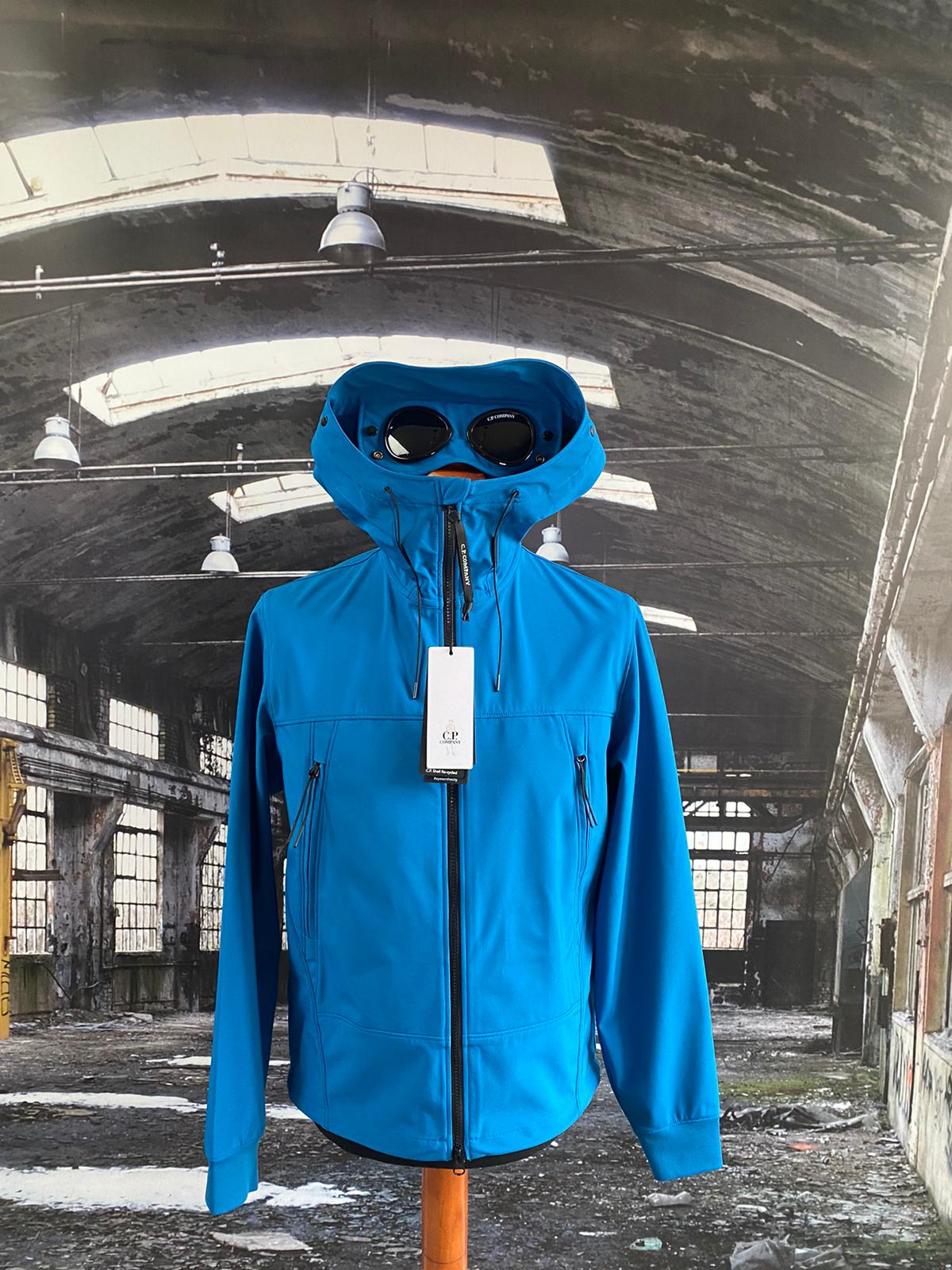 C.P. COMPANY SHELL - R MEDIUM GOGGLE JACKET - X Clothing