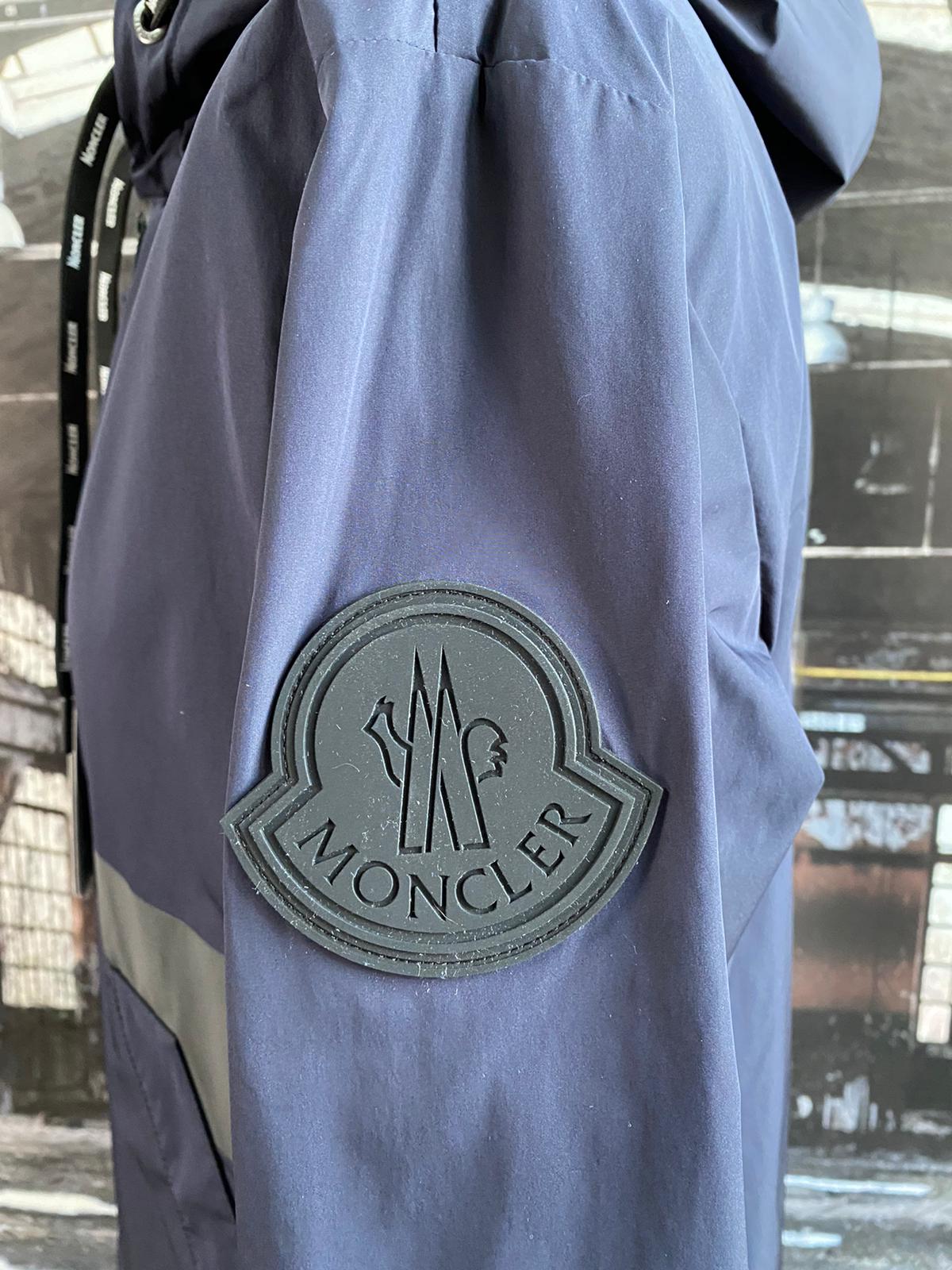 MONCLER ADOUR REFLECTIVE HOODED JACKET - X Clothing