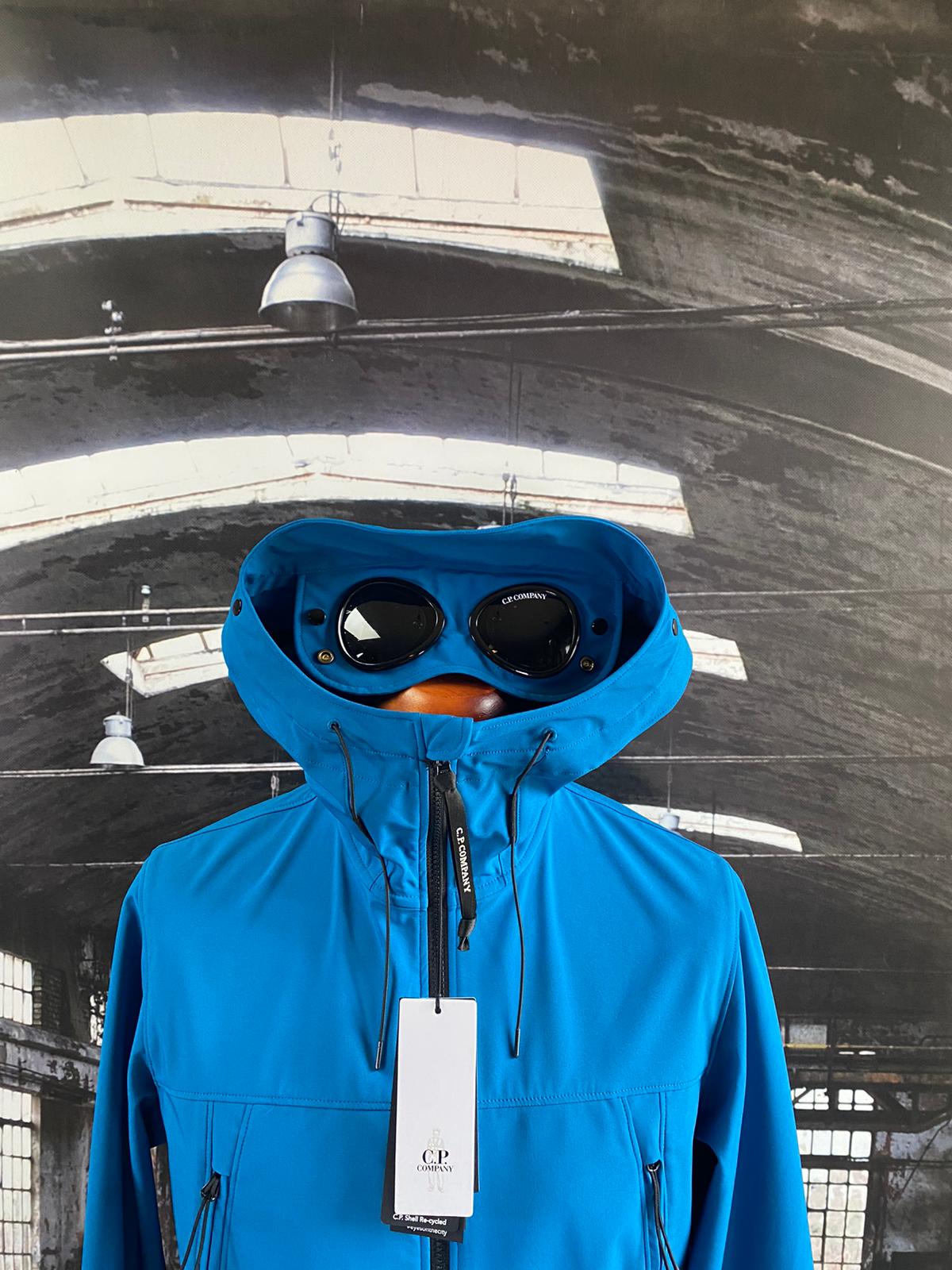C.P. COMPANY SHELL - R MEDIUM GOGGLE JACKET - X Clothing