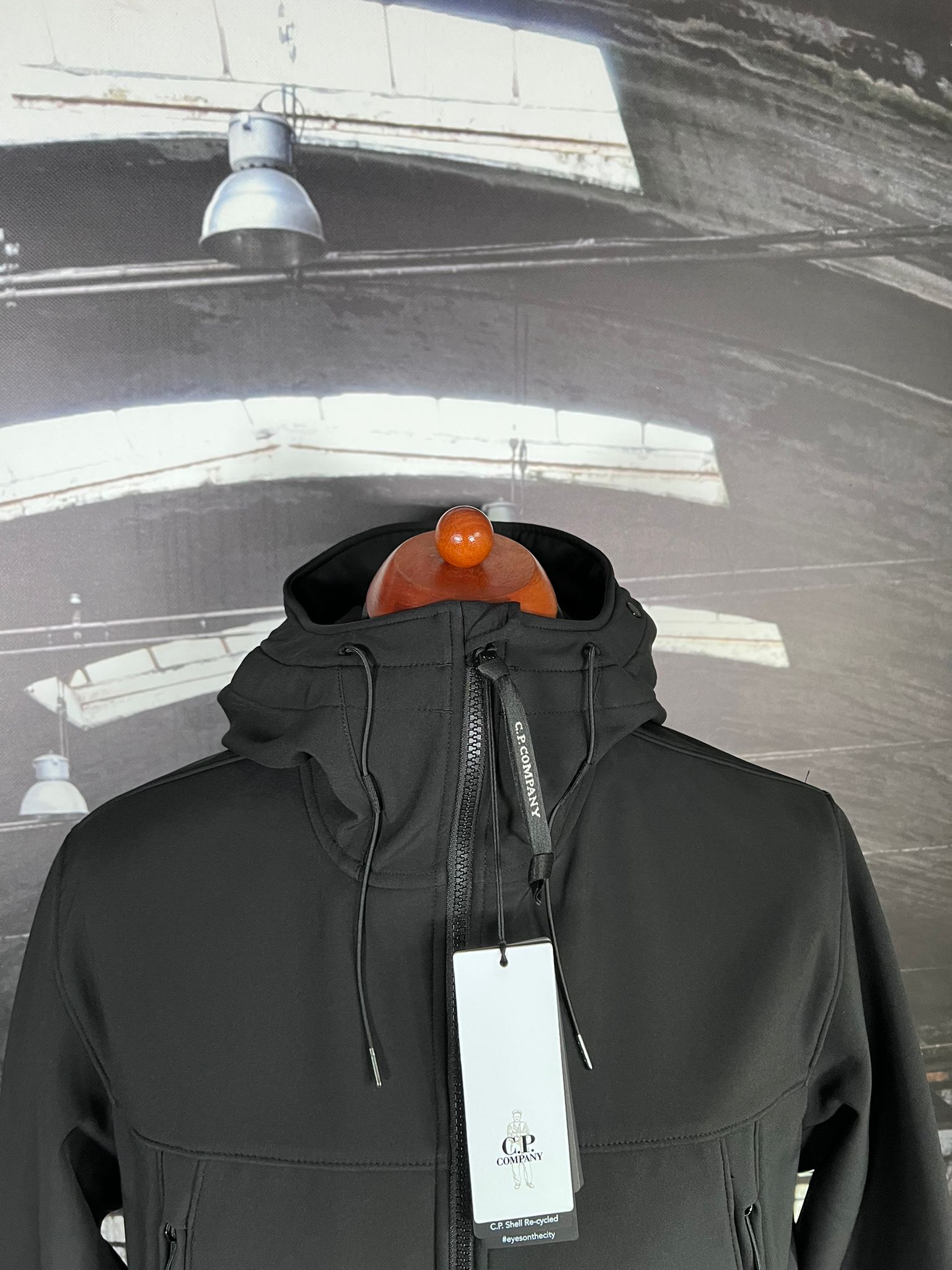 C.P. COMPANY SHELL-R GOGGLE JACKET - X Clothing
