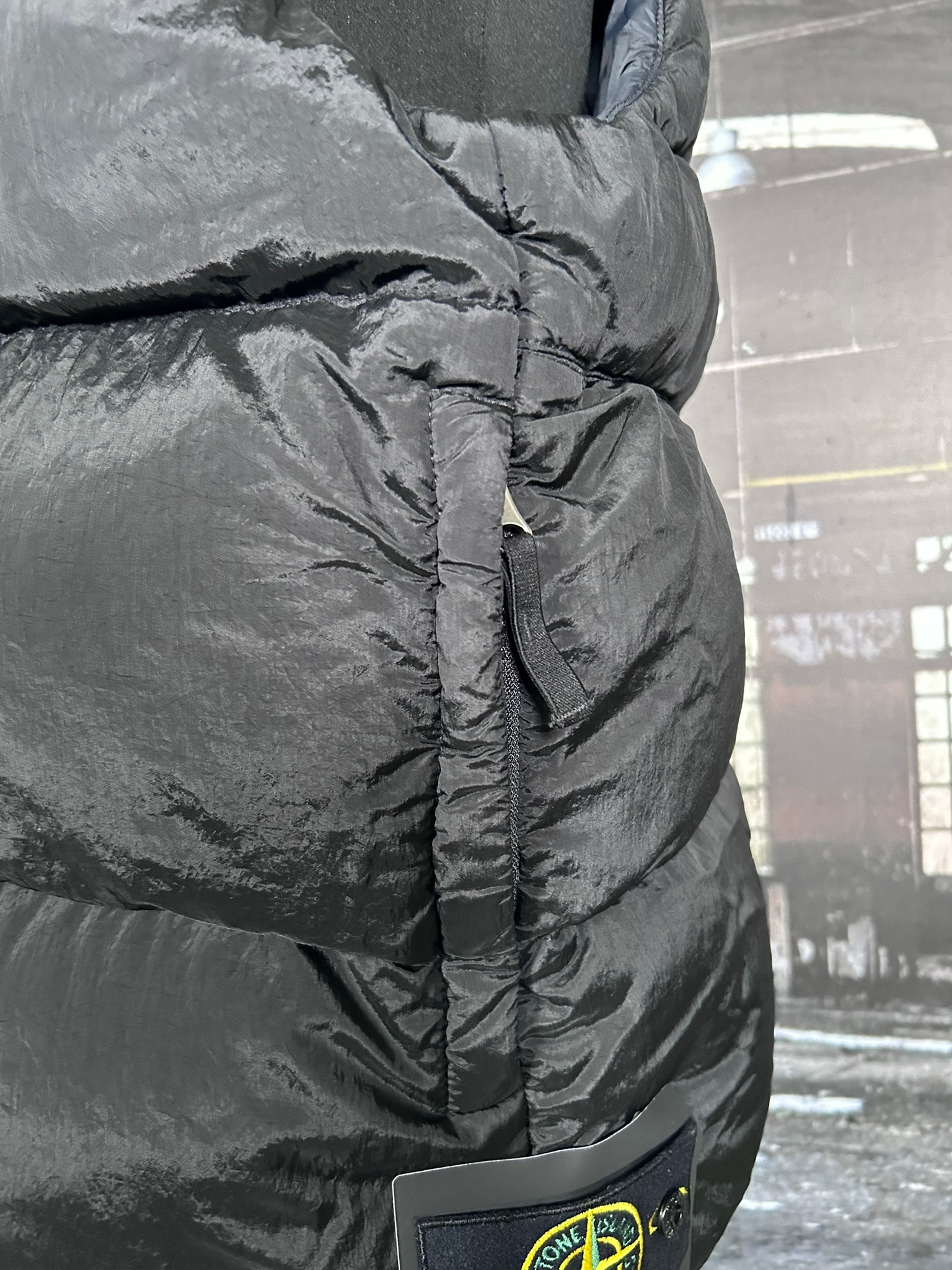 STONE ISLAND NYLON METAL IN ECONYL® REGENERATED NYLON DOWN GILET - X ...