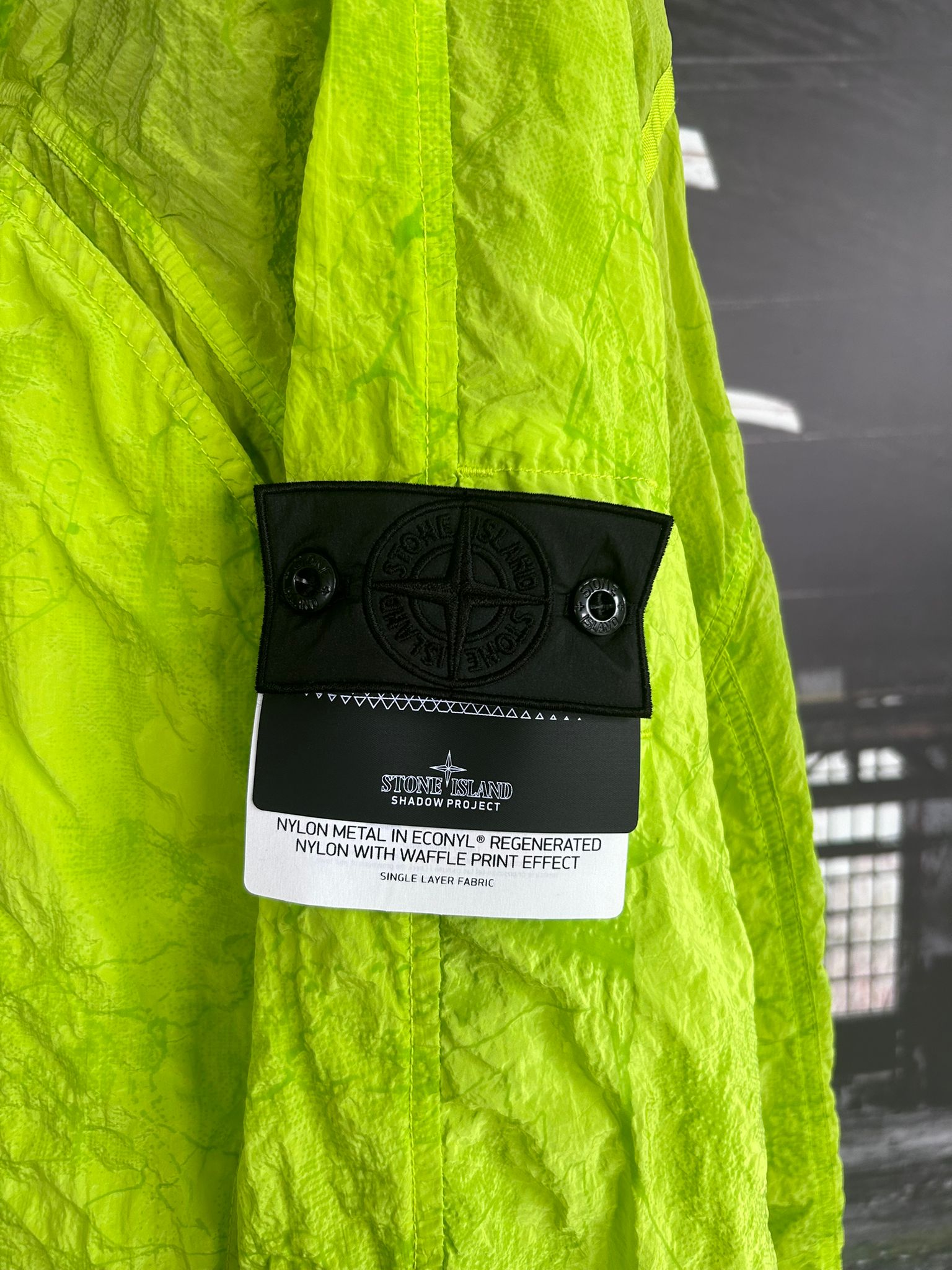 STONE ISLAND SHORT PARKA NYLON METAL IN ECONYL® REGENERATED NYLON WITH ...